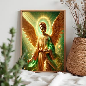 St Barachiel Archangel Icon, Patron of Family (digital Download) - Etsy
