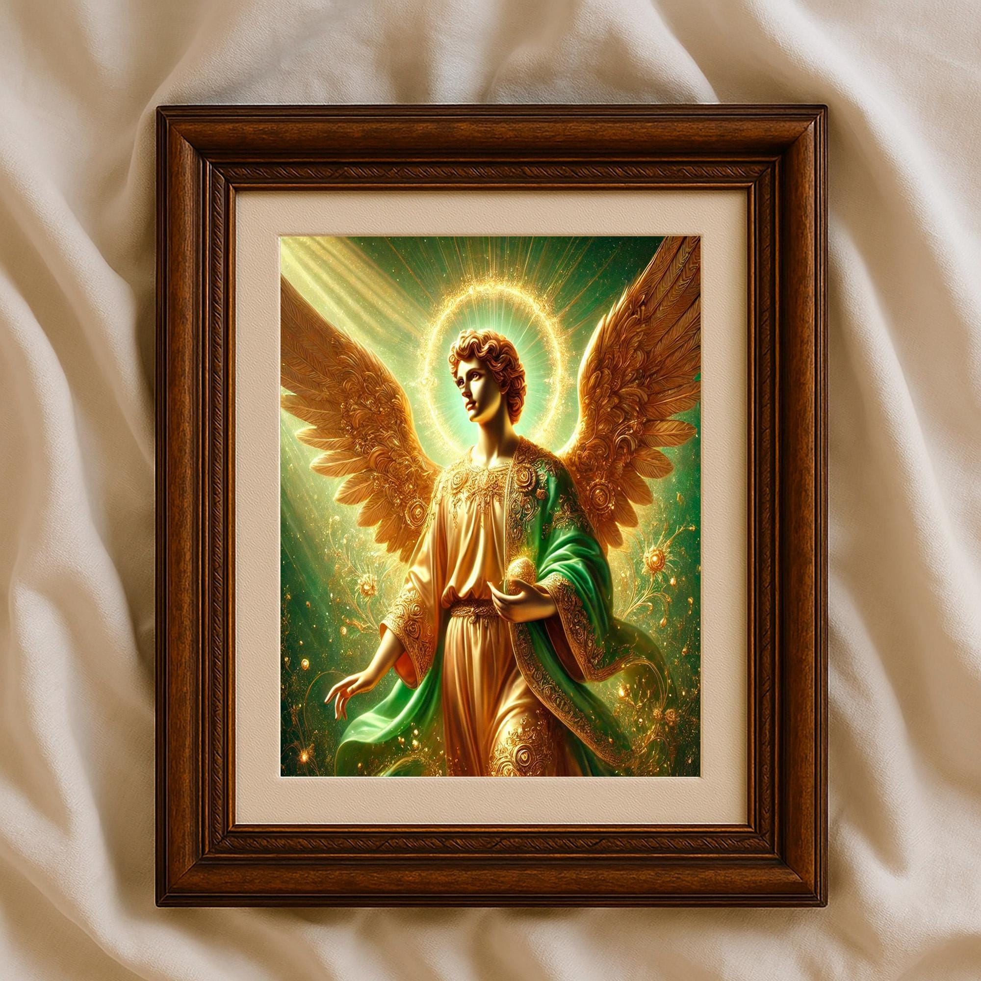 St Barachiel Archangel Icon, Patron of Family (digital Download) - Etsy