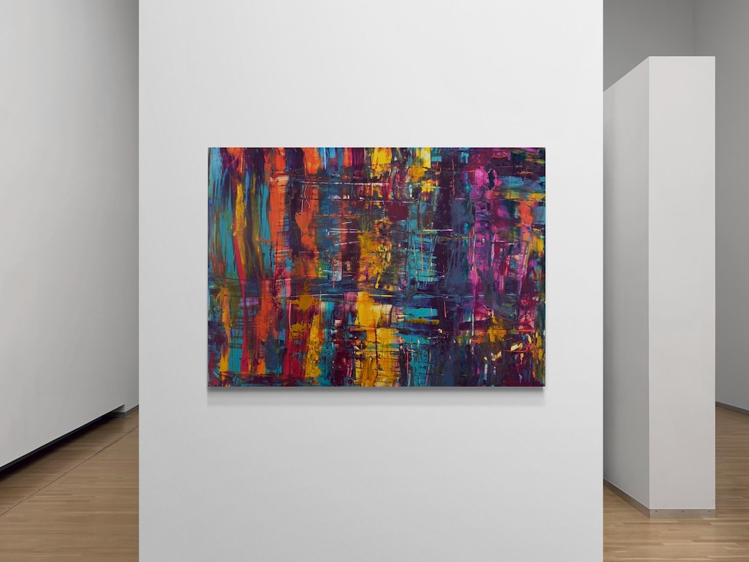 Palette of Motion - Abstract Art Abstract Canvas Art Abstract Painting ...