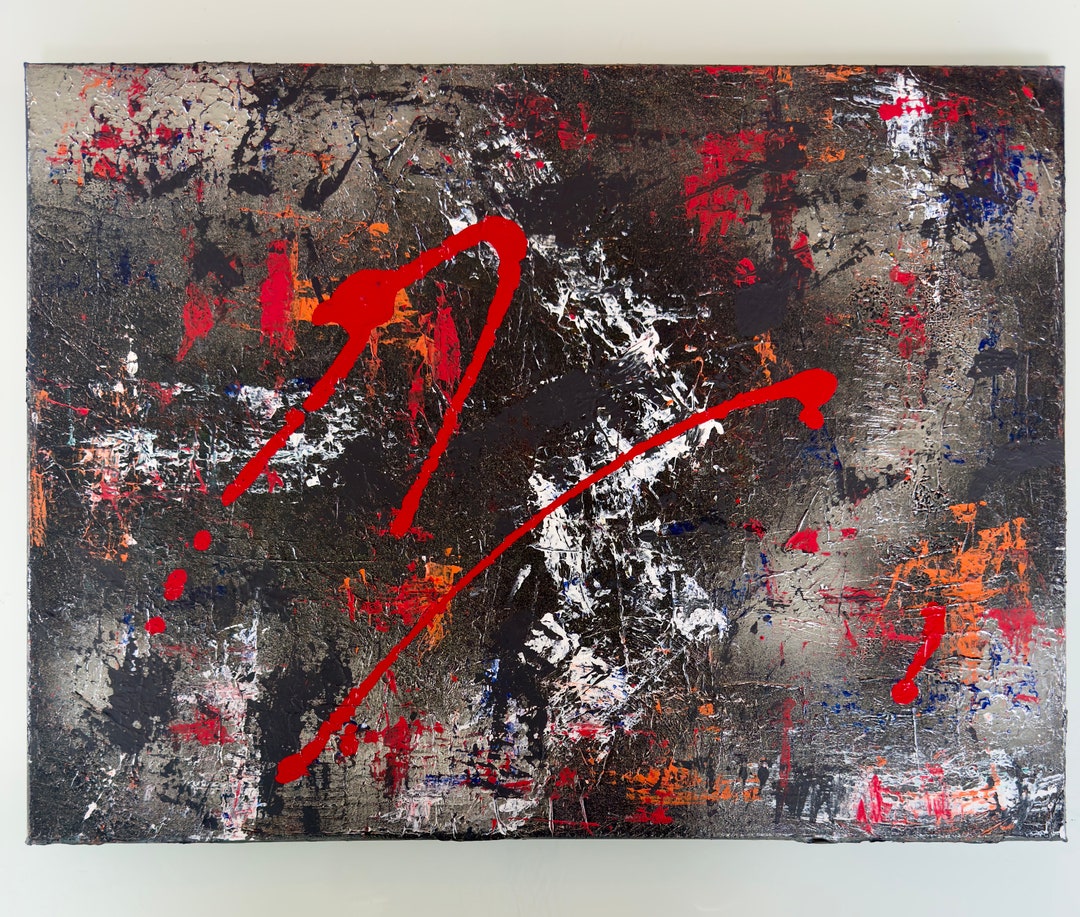 Zest for Life Abstract Art Abstract Canvas Art Abstract Painting ...