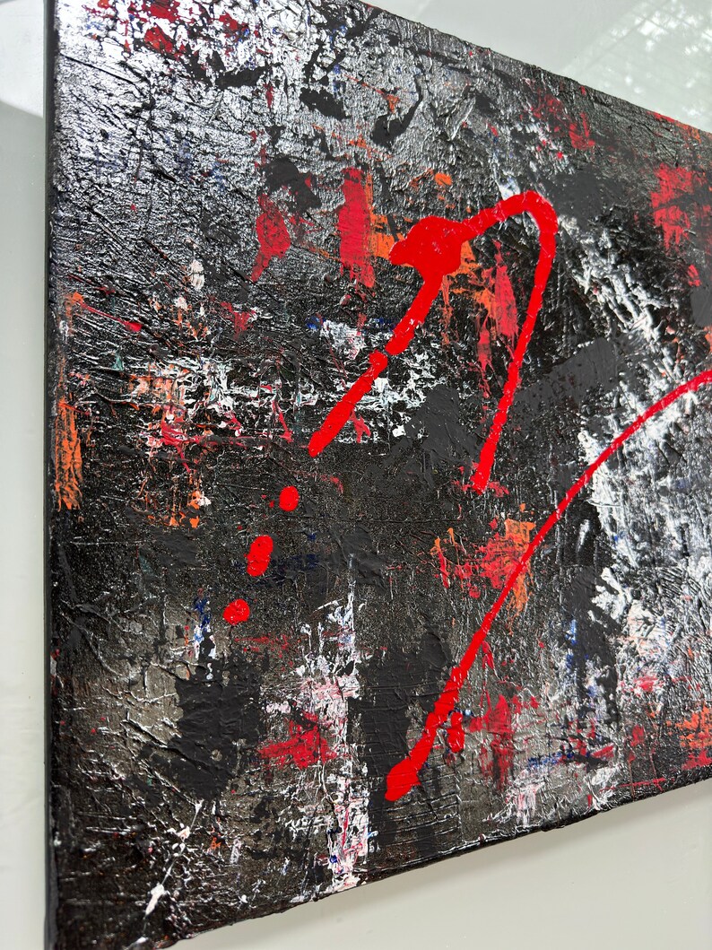 Zest for Life Abstract Art Abstract Canvas Art Abstract Painting ...