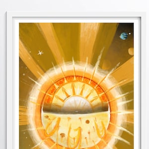 Educational Poster Star Anatomy: Inside the Sun Astronomy, Space ...