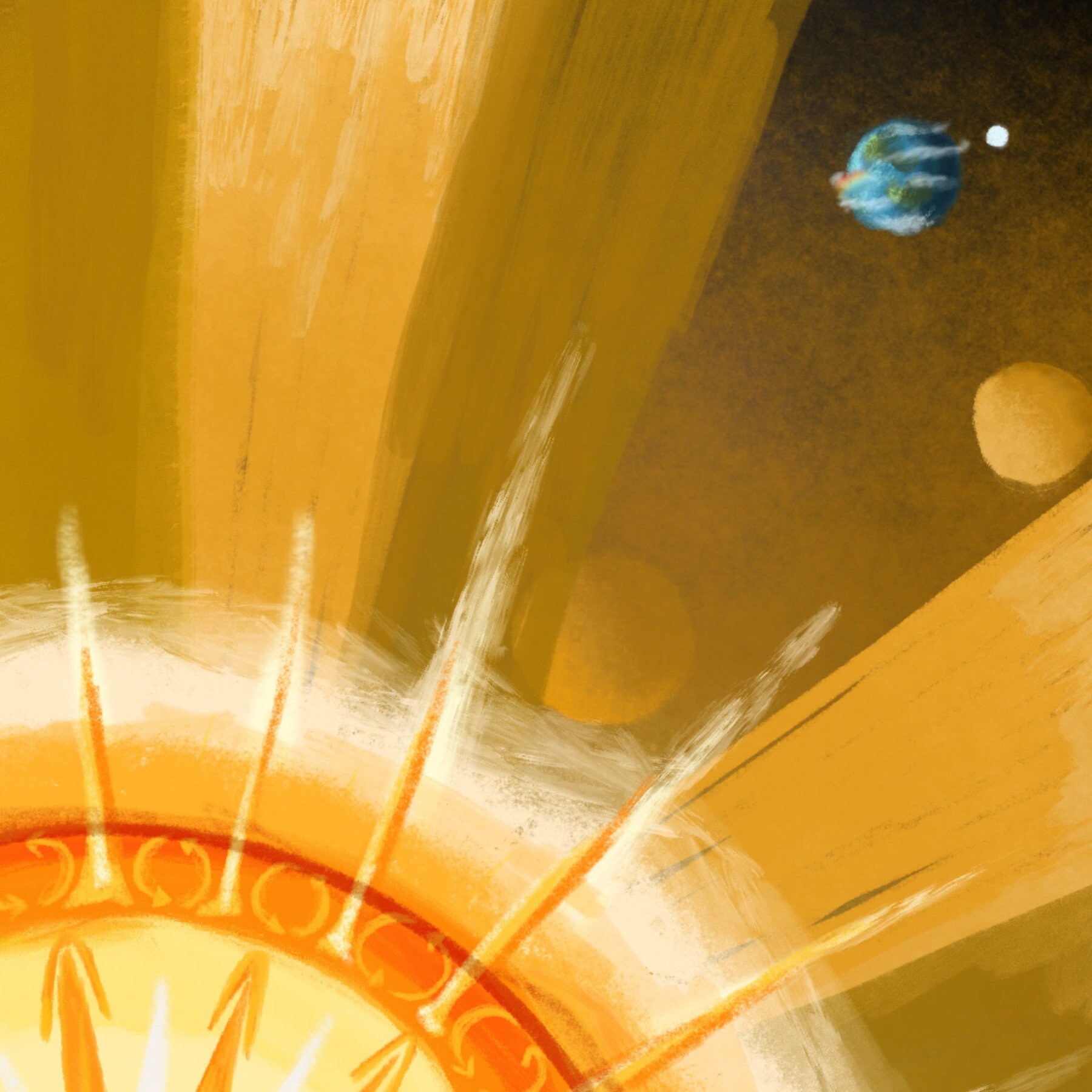 Educational Poster Star Anatomy: Inside the Sun Astronomy, Space ...