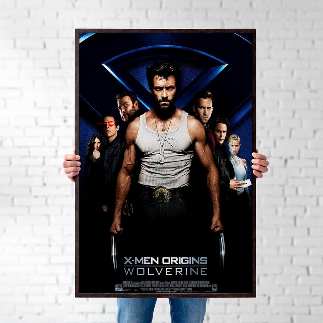 X-men Origins Wolverine Movie Poster Hugh Jackman, Wall Art, Room Decor ...