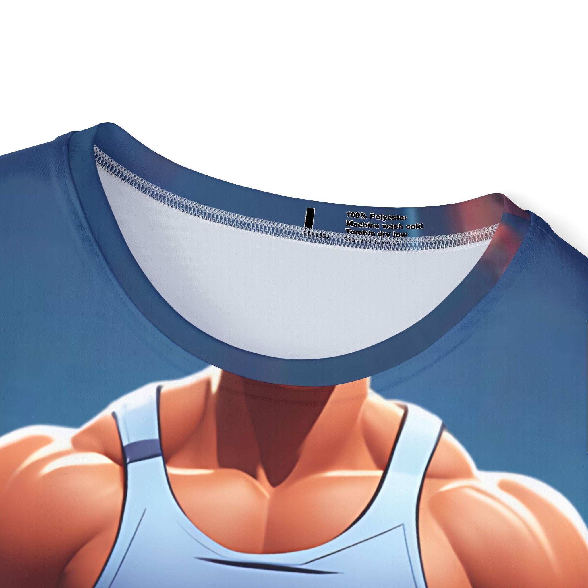 Pumped up Puns Men's Sports Jersey With Hilarious Muscleman Design Flex Your Funny Bone & Lift ...