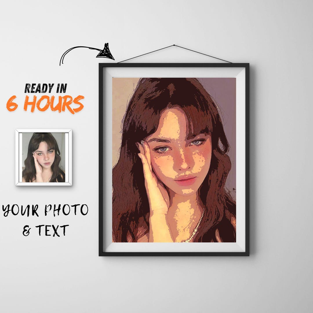 Custom Portrait,cartoon Portrait,custom Illustration,portrait From ...