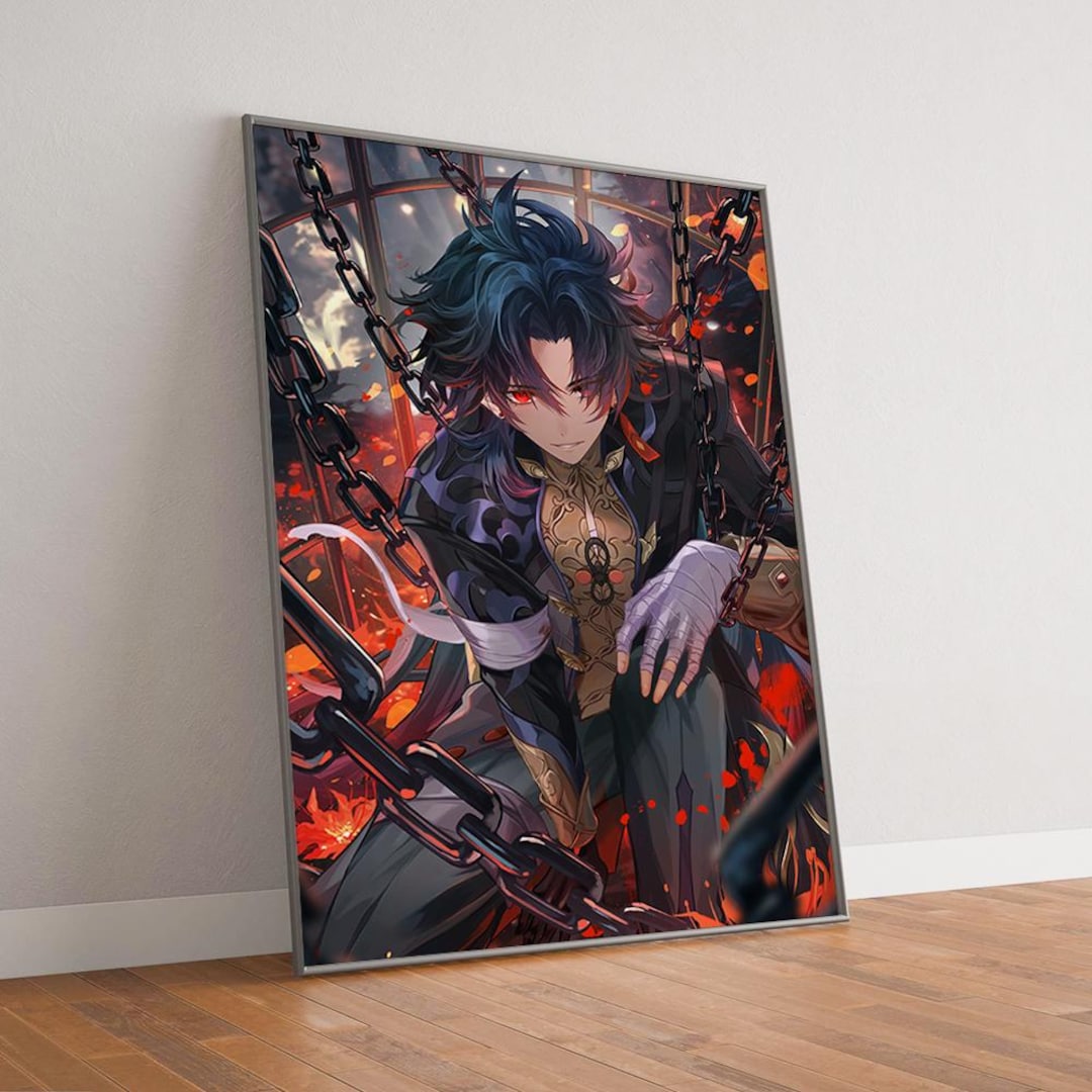Honkai Stair Rail Blade Poster, High Quality Canvas Poster Print, Gifts ...