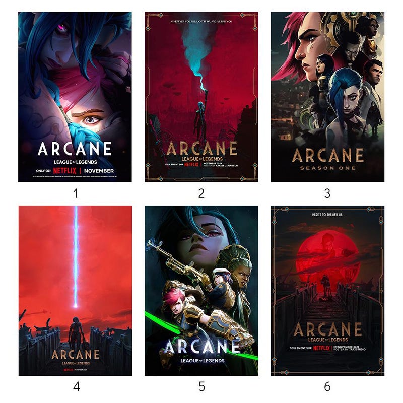 Arcane Season 2 Poster - Etsy