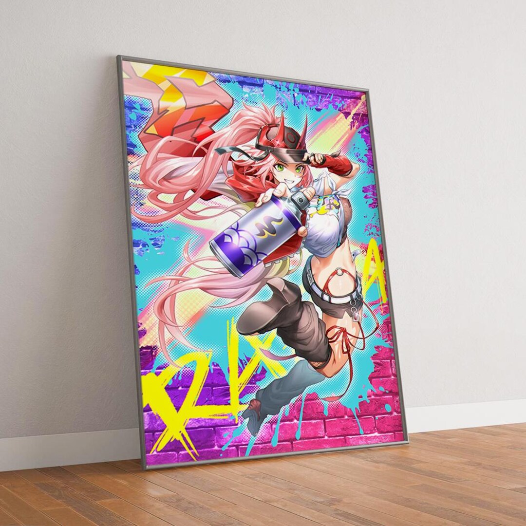 Honkai Stair Rail Rappa Poster, High Quality Canvas Poster Print, Gifts ...