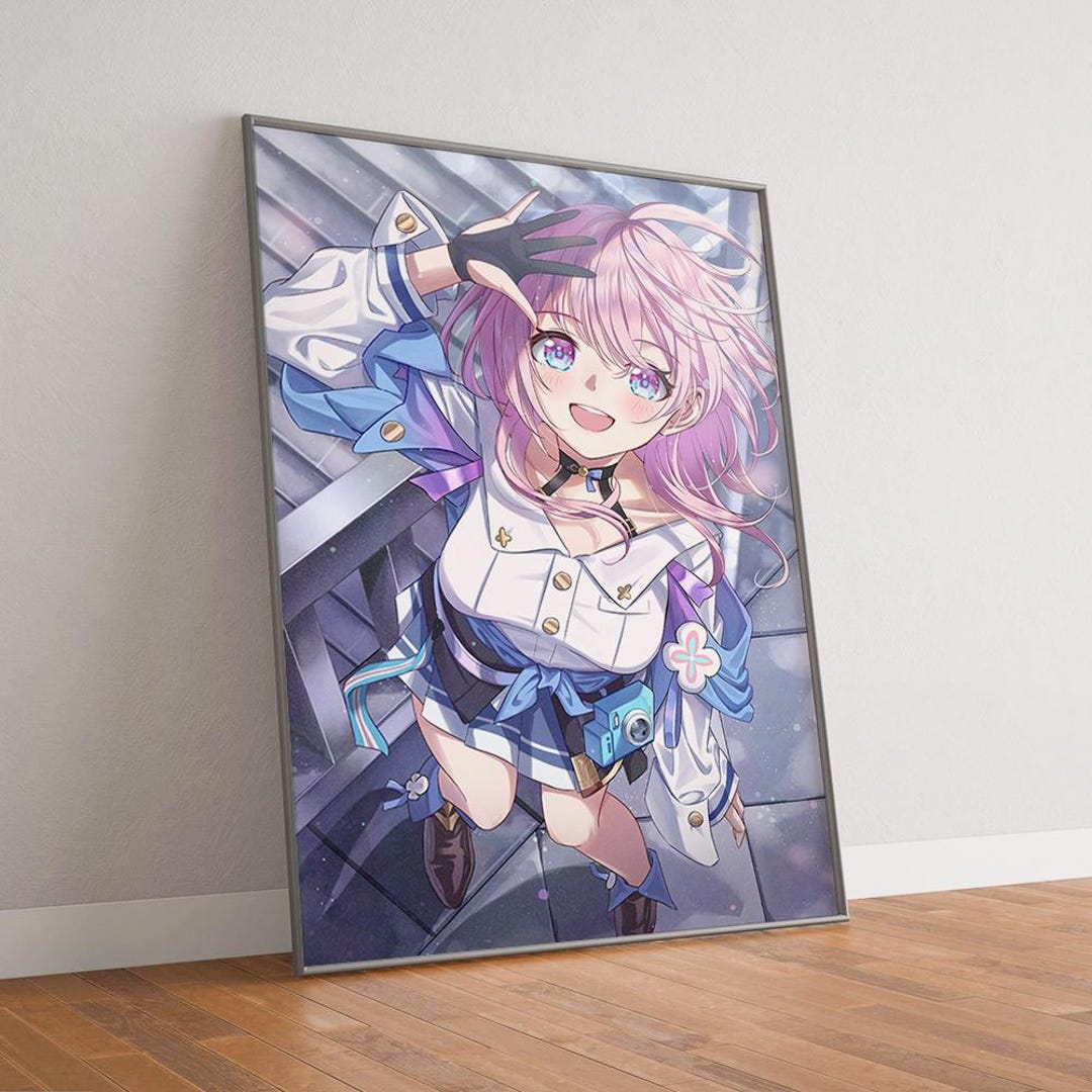 Honkai Stair Rail March 7th Poster, High Quality Canvas Poster Print ...