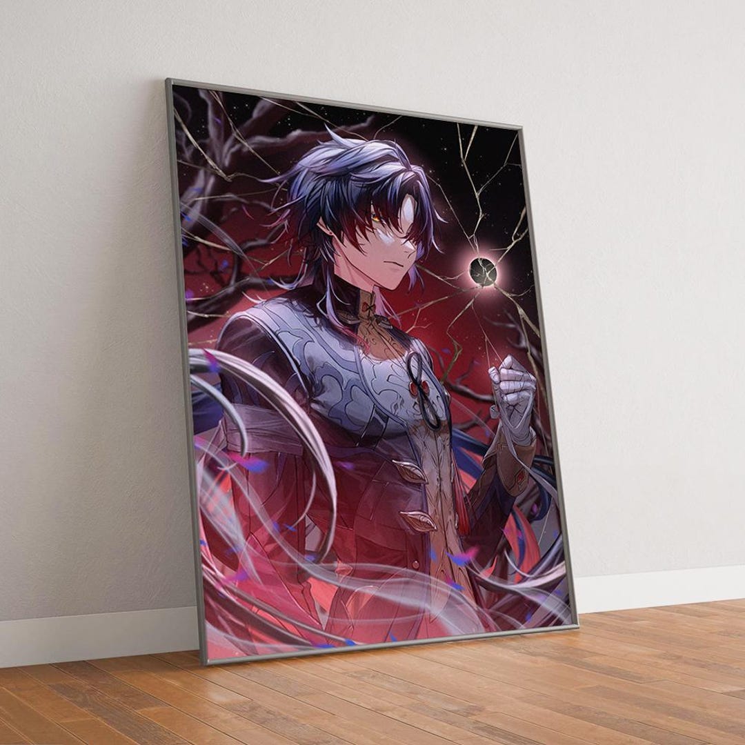 Honkai Stair Rail Blade Poster, High Quality Canvas Poster Print, Gifts ...