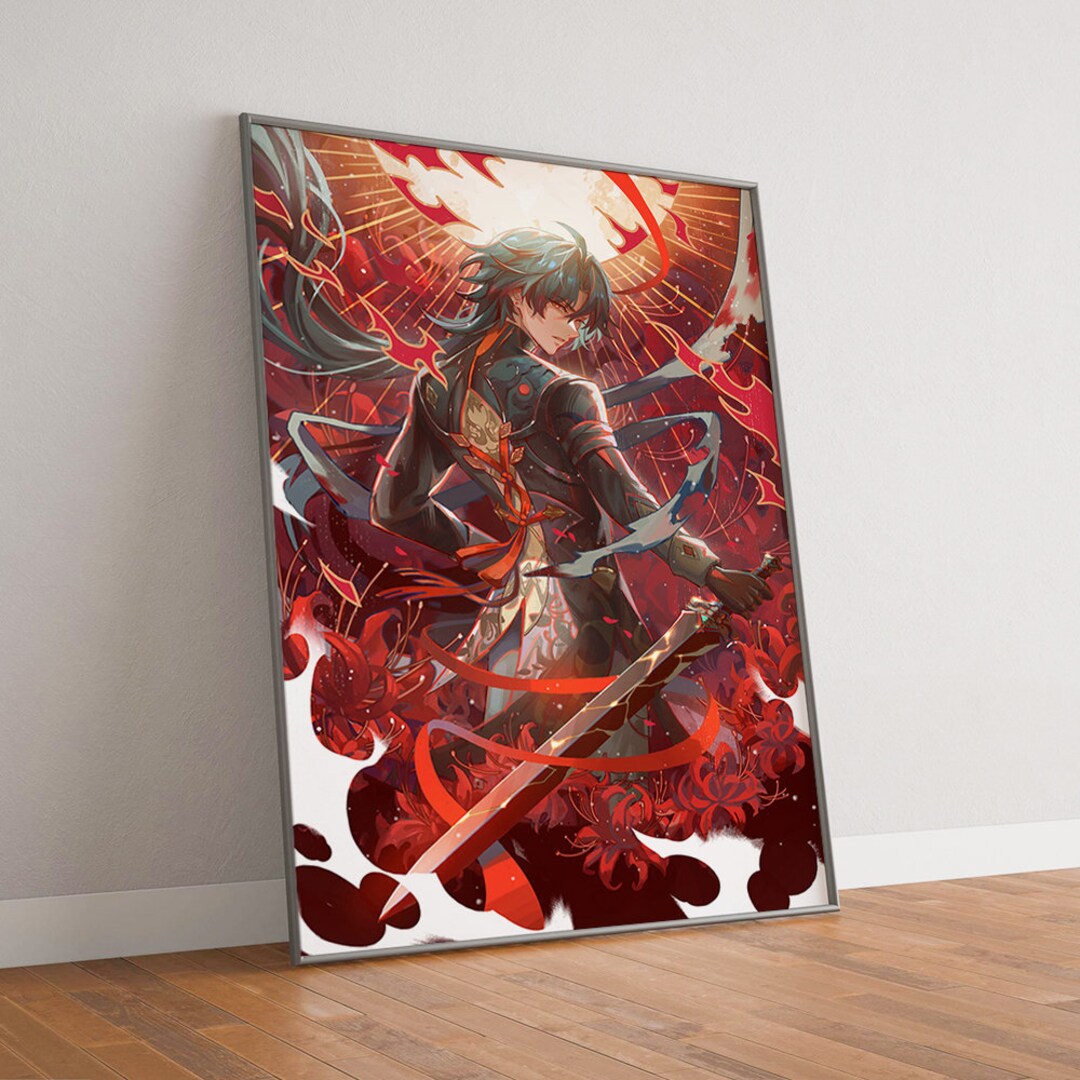 Honkai Stair Rail Blade Poster, High Quality Canvas Poster Print, Gifts ...