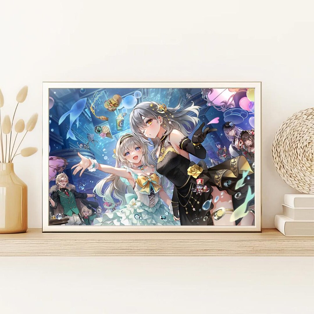 Honkai Stair Rail Firefly&trailblazer Poster, High Quality Canvas ...