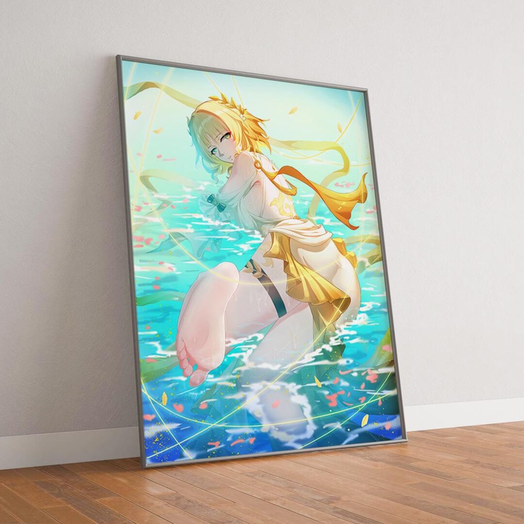Honkai Stair Rail Aglaea Poster, High Quality Canvas Poster Print ...