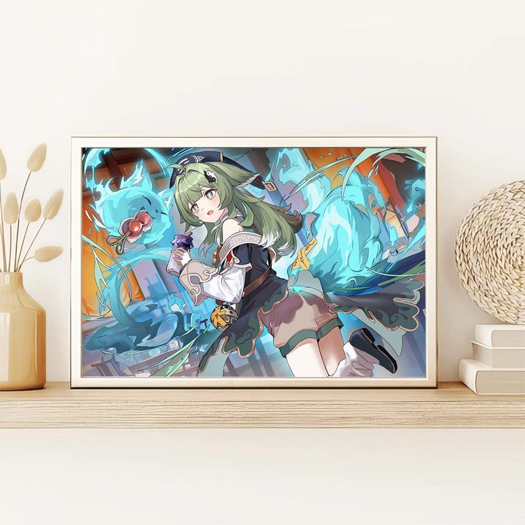 Honkai Stair Rail Huohuo Poster, High Quality Canvas Poster Print ...