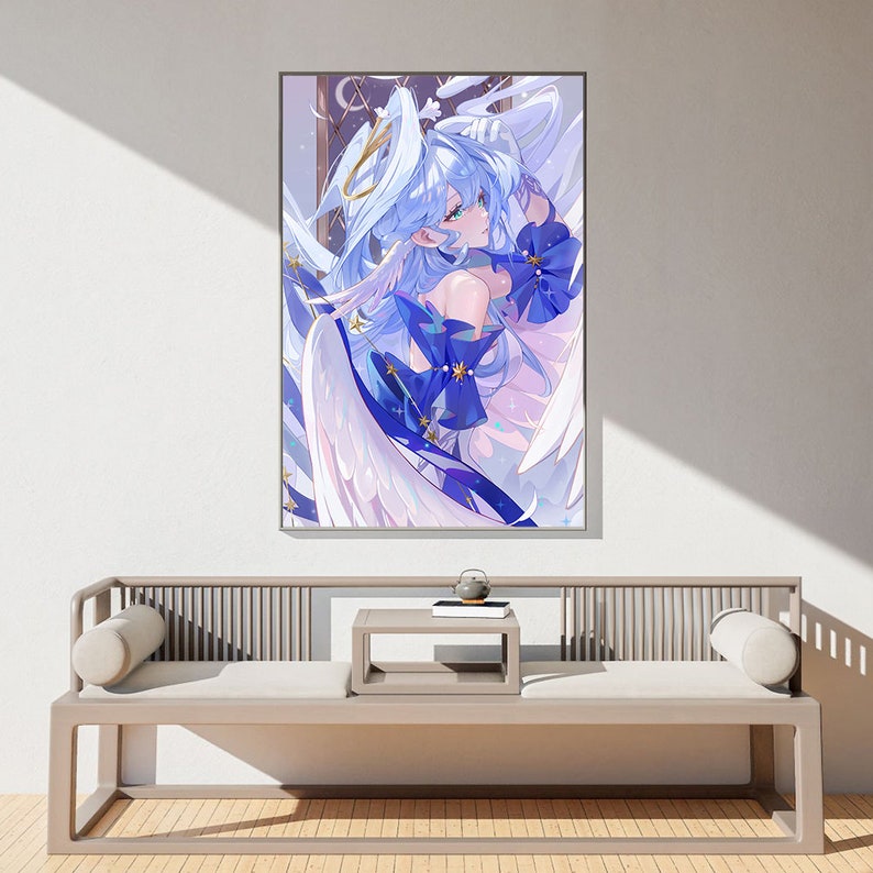 Honkai Stair Rail Robin Poster, High Quality Canvas Poster Print, Gifts ...