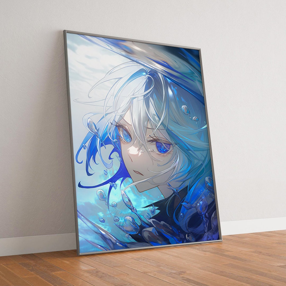 Genshin Impact Furina Poster, High Quality Canvas Poster Print, Gifts ...