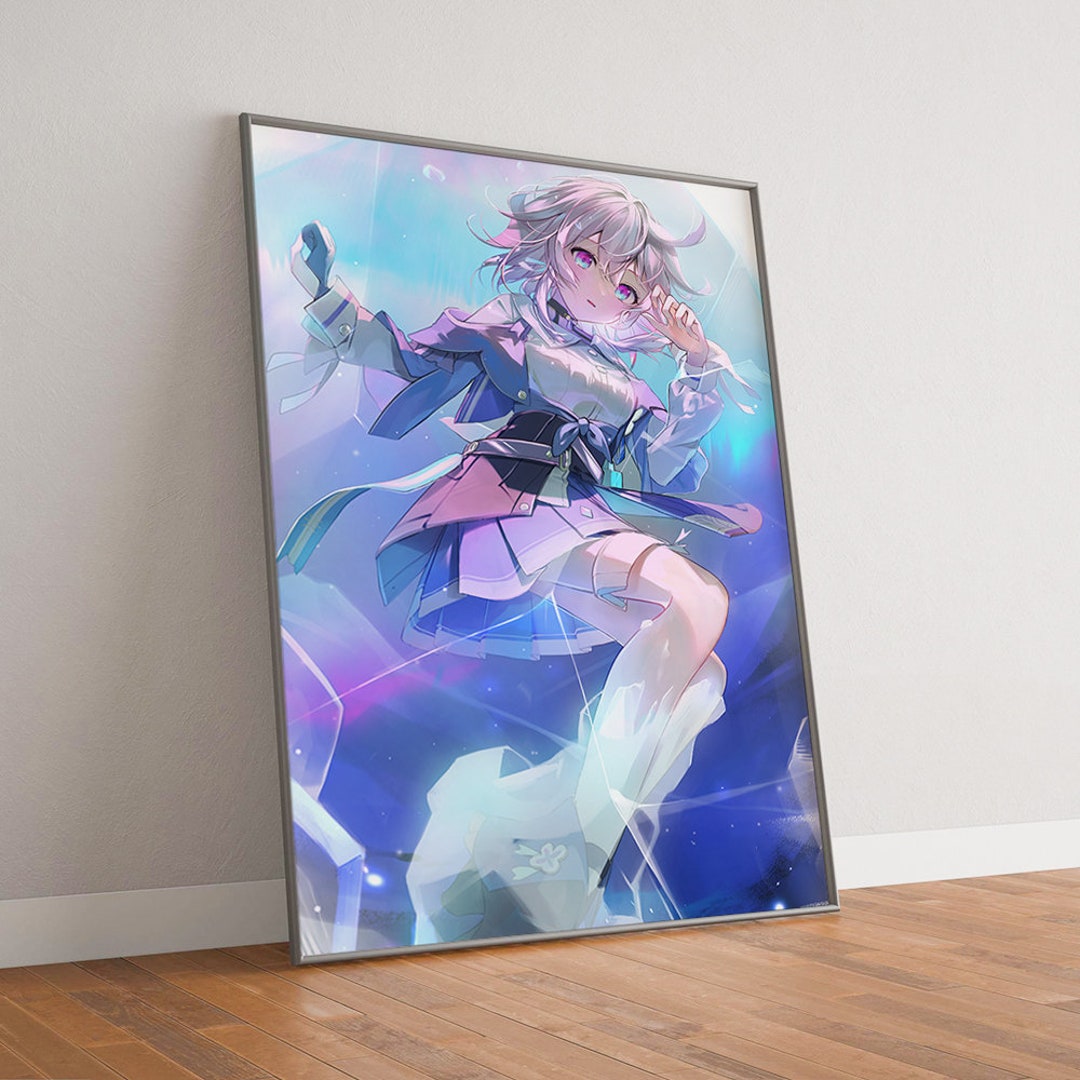 Honkai Stair Rail March 7th Poster, High Quality Canvas Poster Print ...