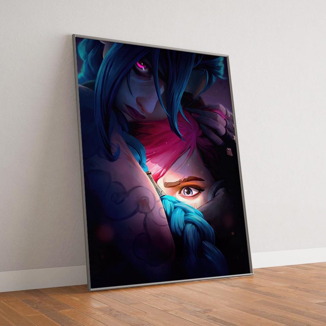Arcane League of Legends Poster, High Quality Canvas Poster Print ...
