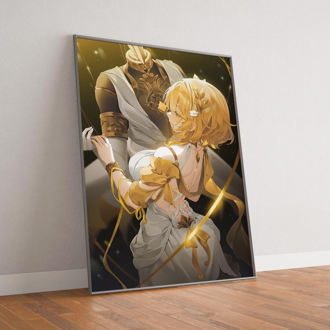Honkai Stair Rail Aglaea Poster, High Quality Canvas Poster Print ...