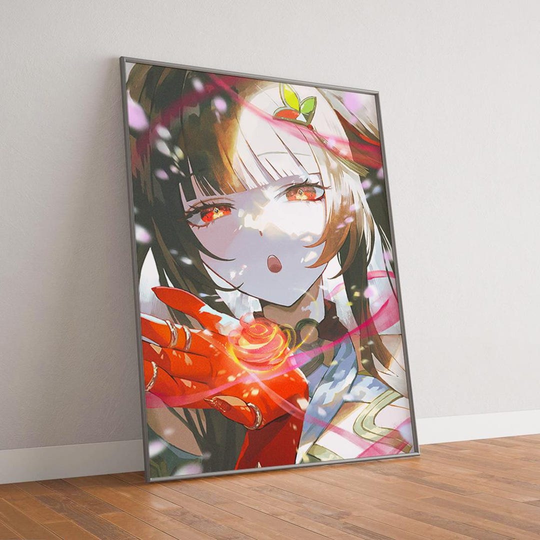 Honkai Stair Rail Lingsha Poster, High Quality Canvas Poster Print ...