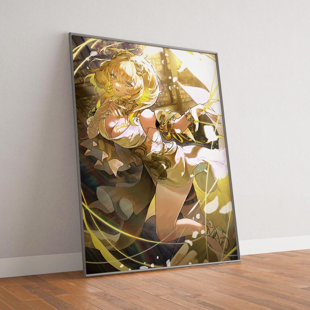 Honkai Stair Rail Aglaea Poster, High Quality Canvas Poster Print ...