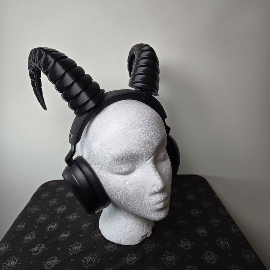 Hot-swappable Magnetic Horns Headphone Attachment for Headset Cosplay ...