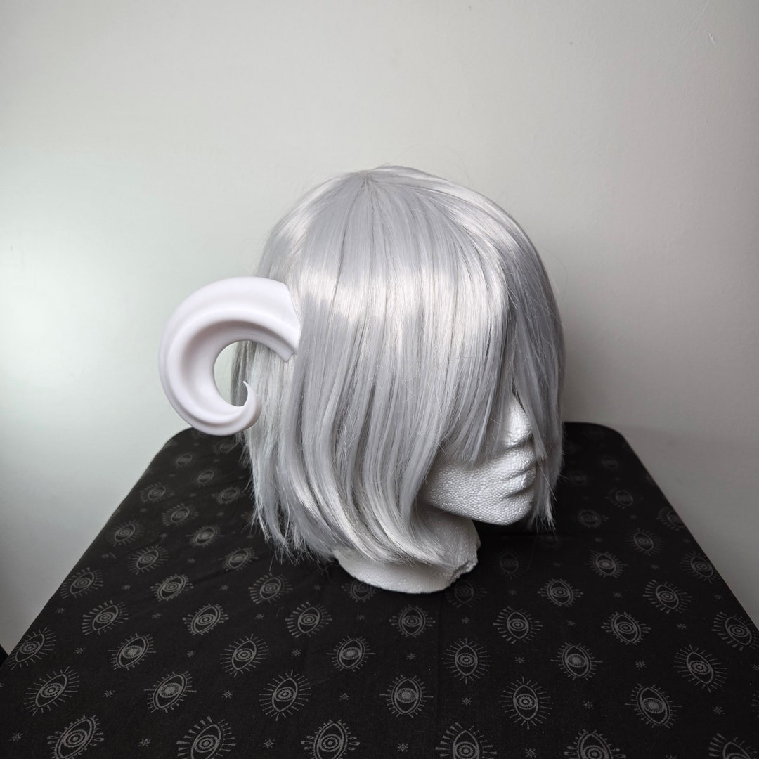 Faun 3D Printed Cosplay Horns, Goth, Dnd Ammon Headband, Headset ...