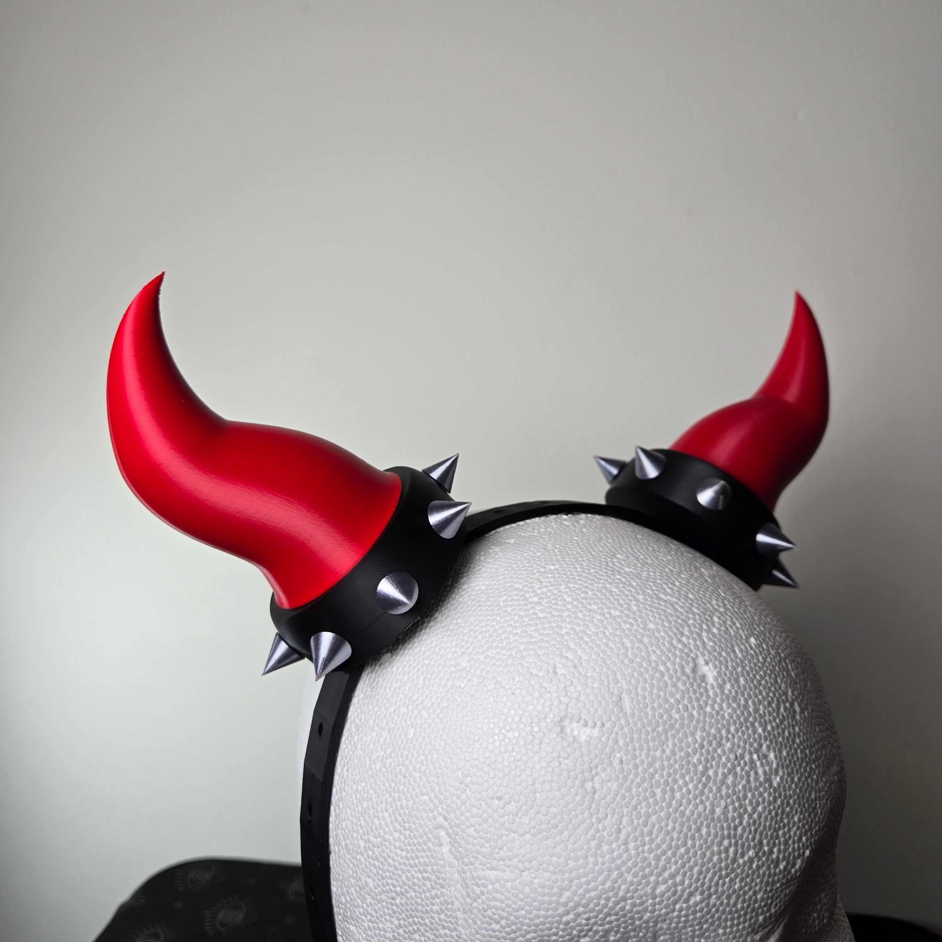 Beast 3D Printed Cosplay Horns, Dnd | Kappa | Headband and Headset Add ...
