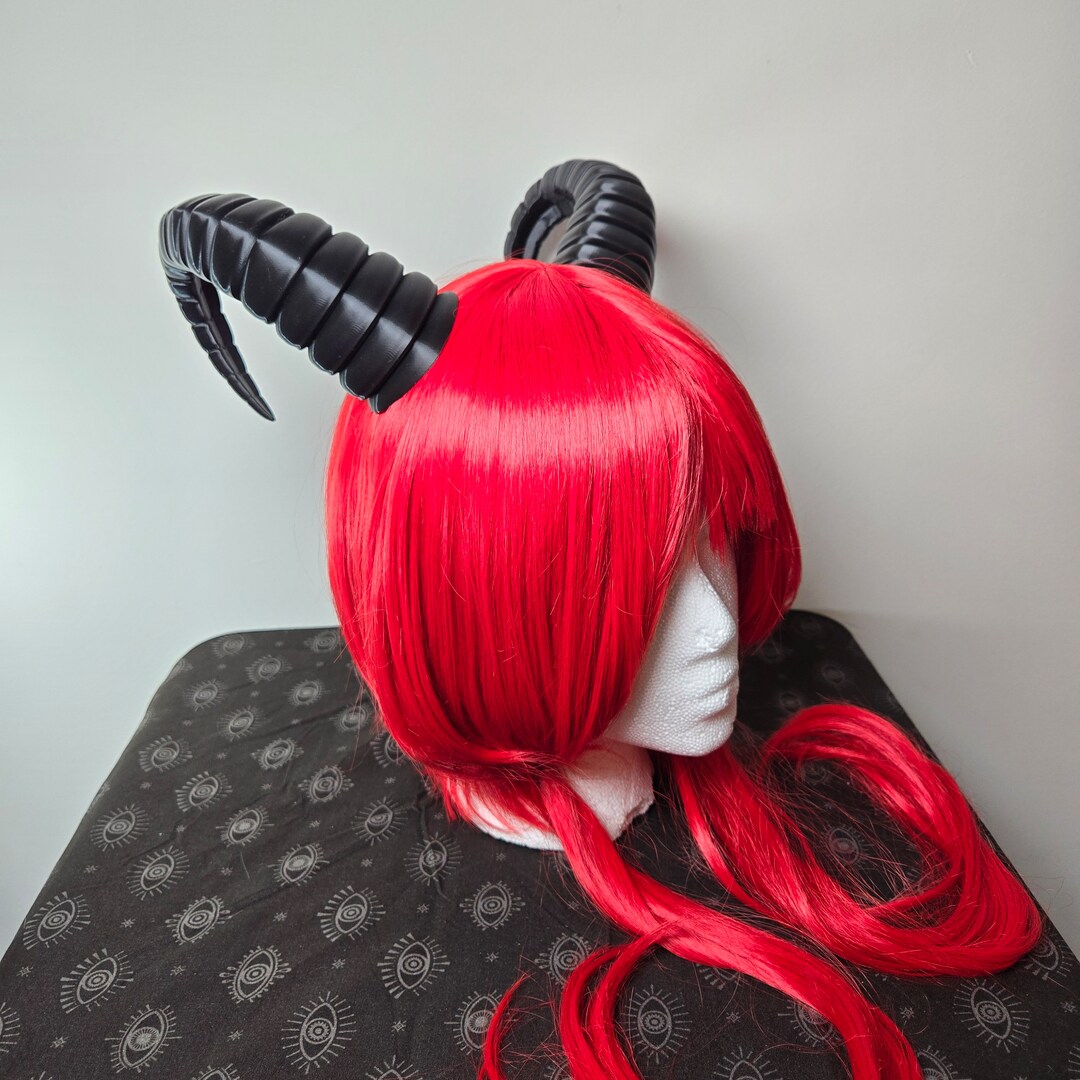 Ram 3D Printed Cosplay Horns, Dnd | Baphomet | Headband and Headset Add ...