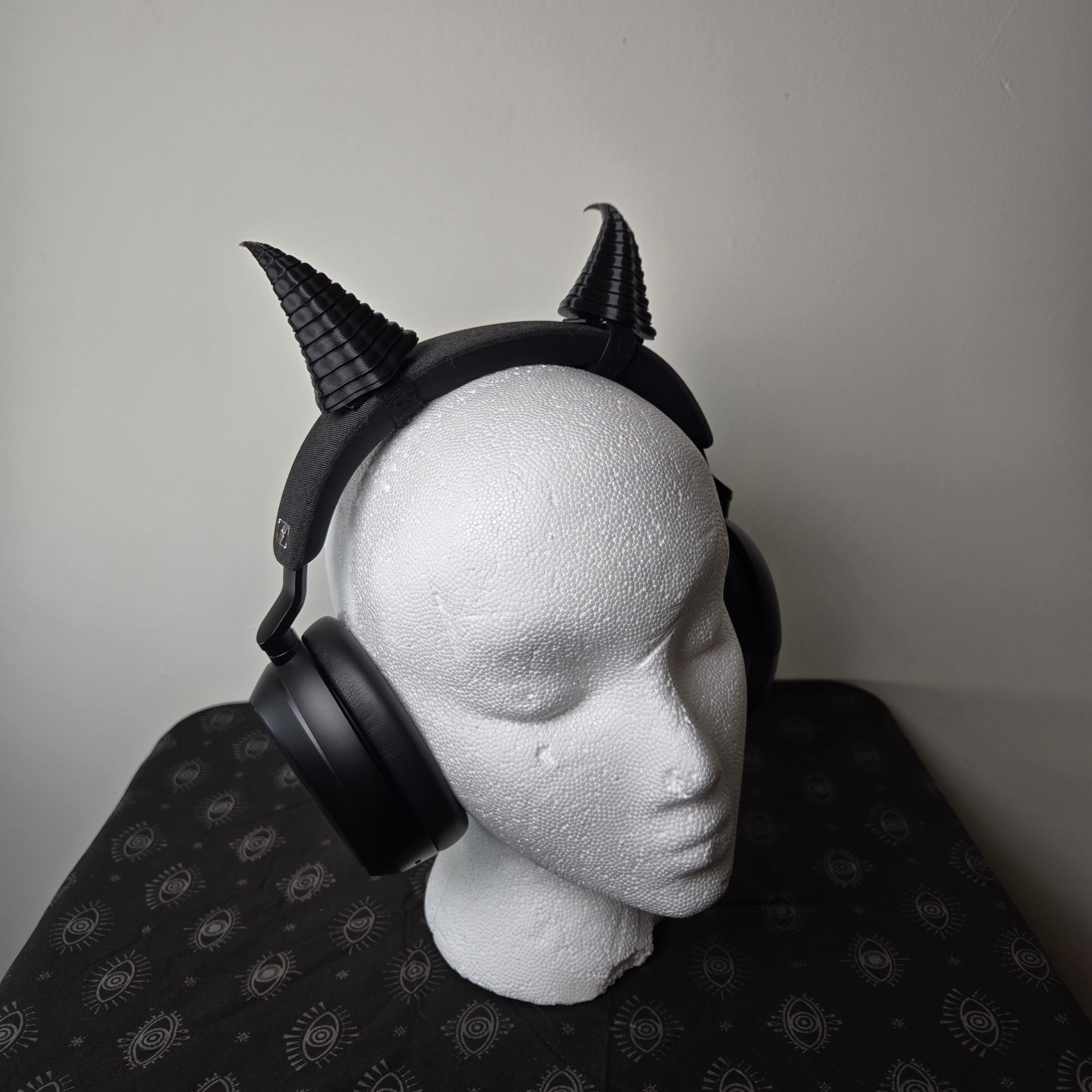 Hot-swappable Magnetic Headphone Horns, Astaroth Attachment for Headset ...
