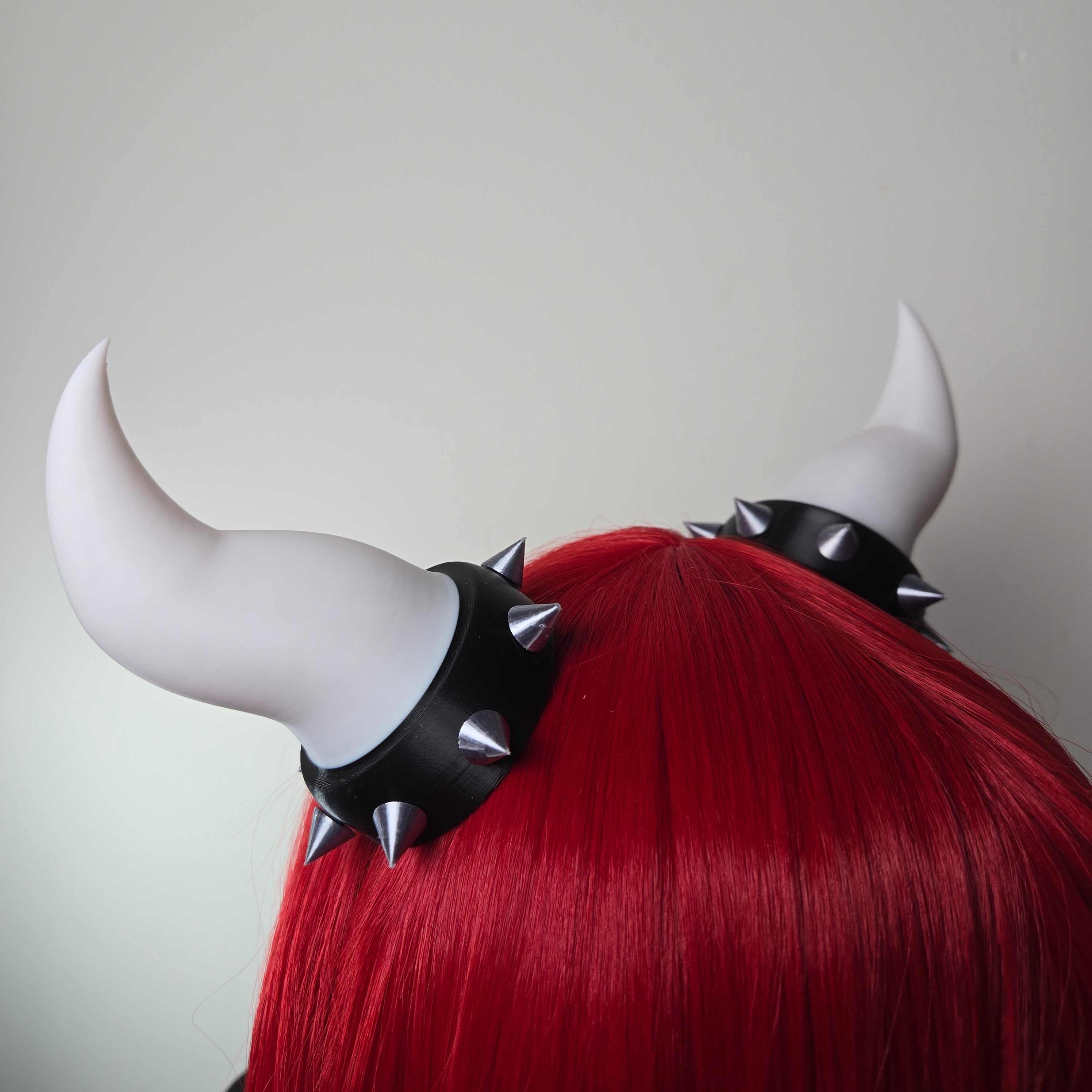Beast 3D Printed Cosplay Horns, Halloween Costume, Dnd Kappa Headband ...