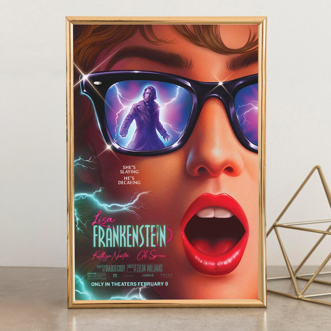 Lisa Frankenstein Movie Posters Art Prints Movie Home Decor Wall Art - Etsy