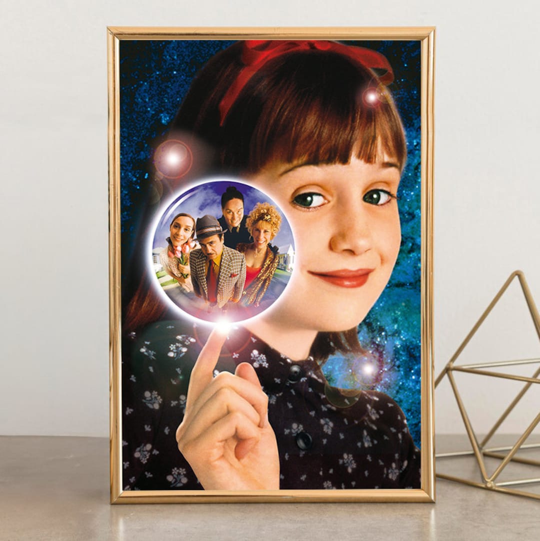 Matilda Movie Posters Art Prints Movie Home Decor Wall Art - Etsy