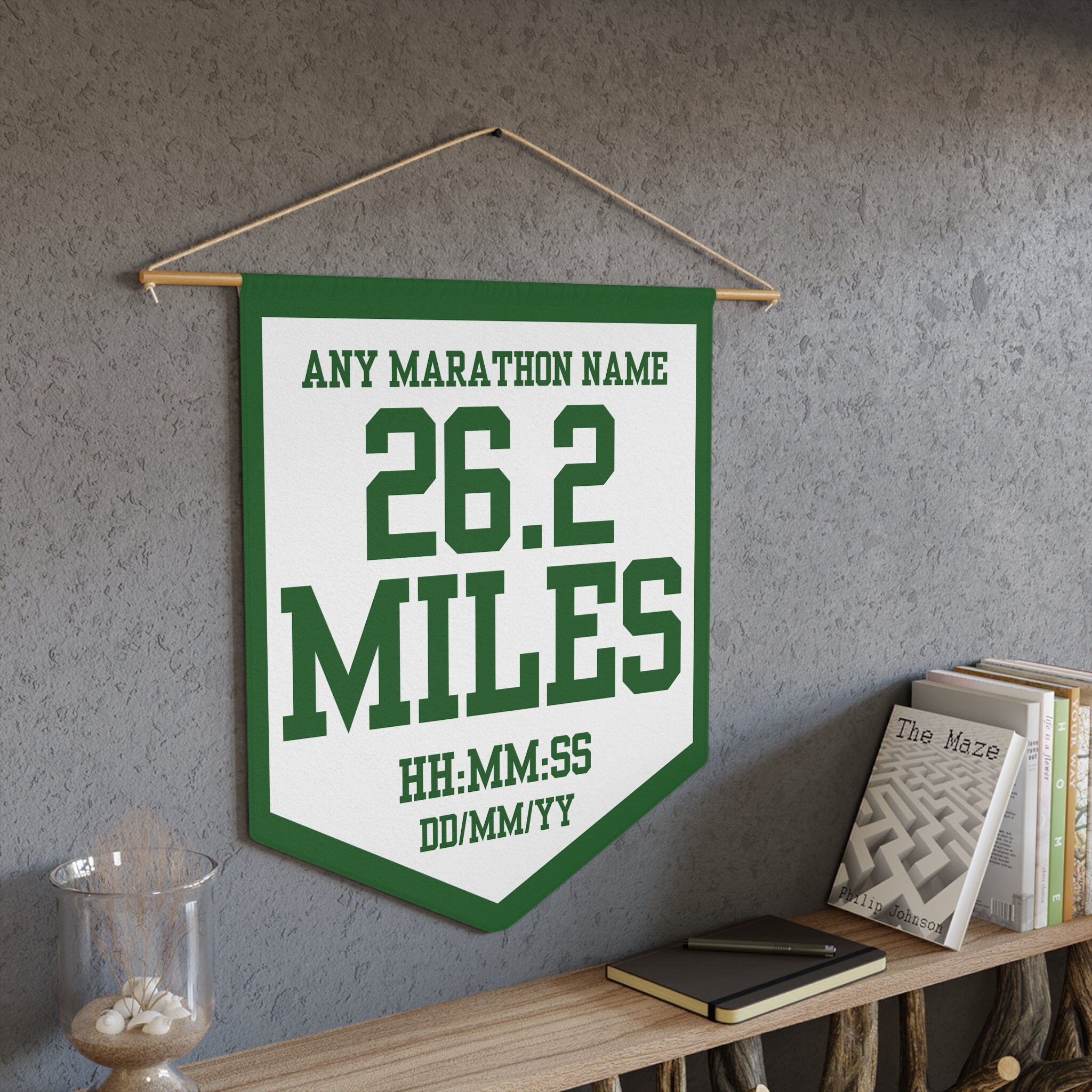 Custom Marathon Runner Banner | Custom Banner for Runners | Marathon ...