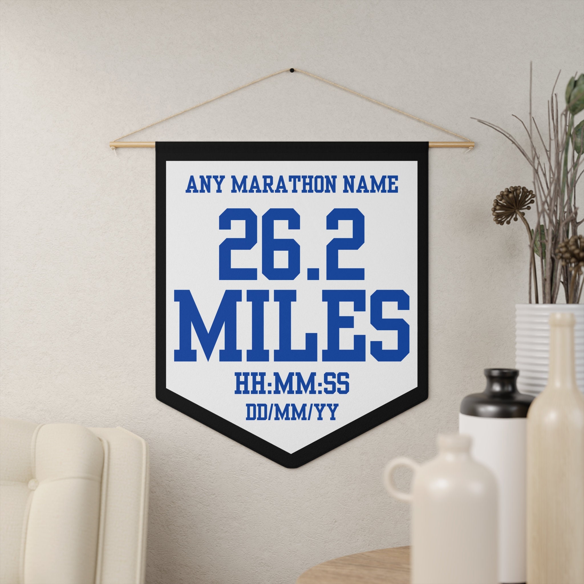 Custom Marathon Runner Banner | Custom Banner for Runners | Marathon ...