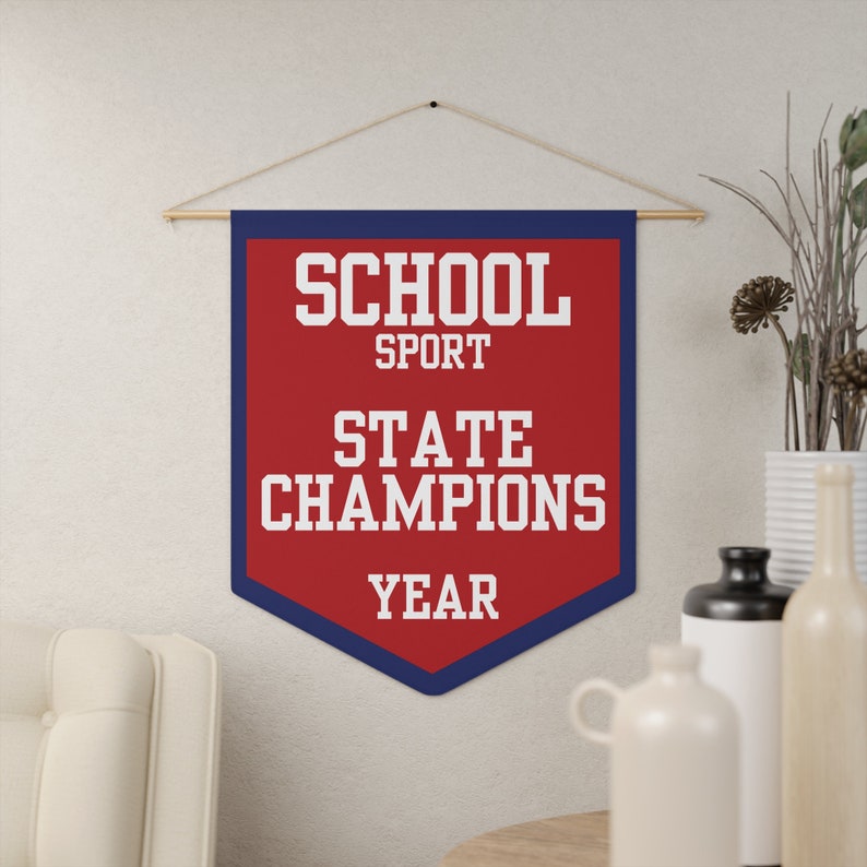Custom High School State Championship Banner - Etsy