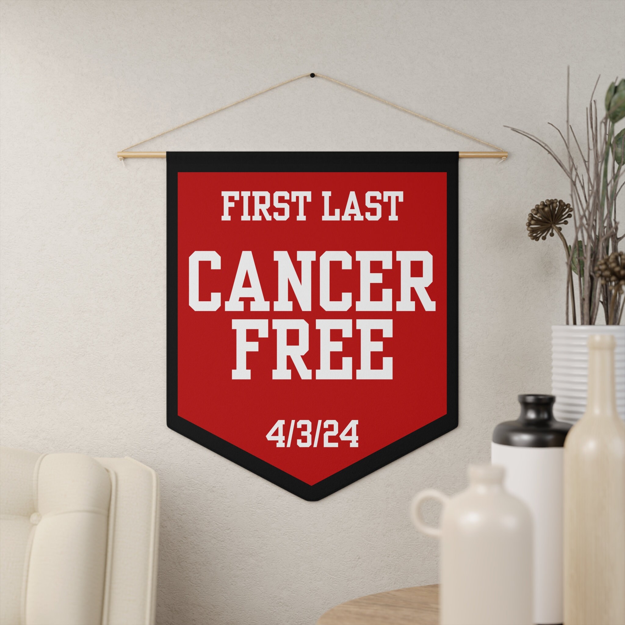 Cancer Free Banner | Beat Cancer Banner - Etsy