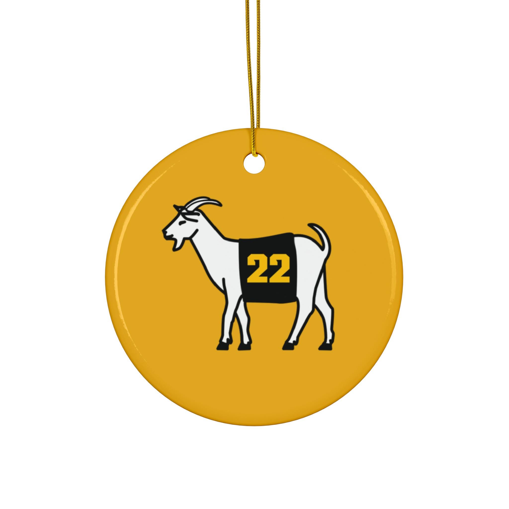 Caitlin Clark GOAT Ornament - Etsy