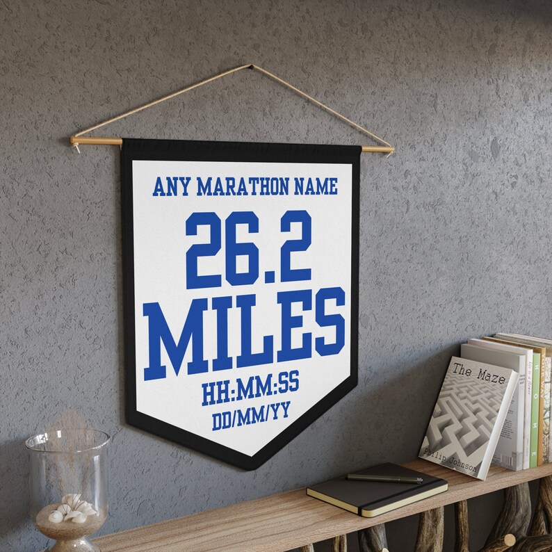 Custom Marathon Runner Banner | Custom Banner for Runners | Marathon ...