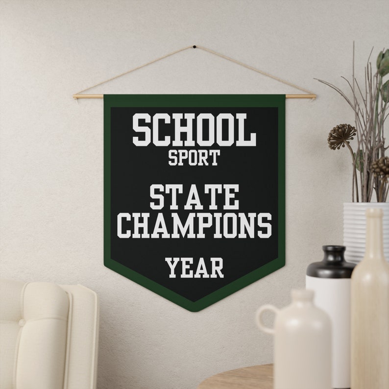 Custom High School State Championship Banner - Etsy