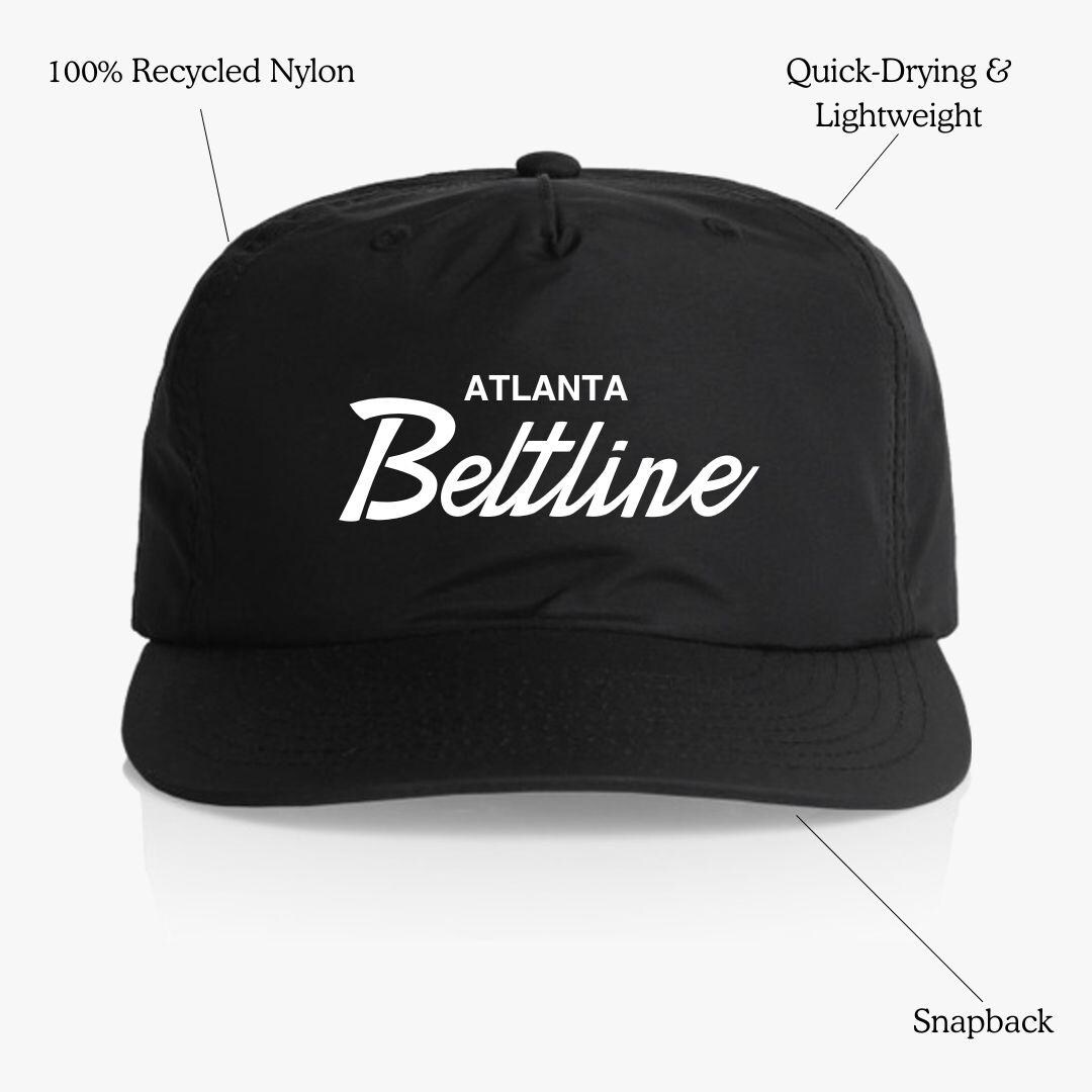 Atlanta Beltline Script Snapback Hat - Etsy
