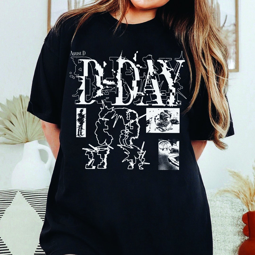 Suga Agust D D-day Tee, Suga on Tour Shirt, BTS Suga Shirt, Agust D ...