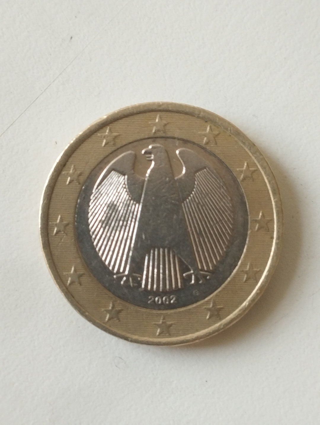 1 Euro Coin Germany Rare 2002 - Etsy