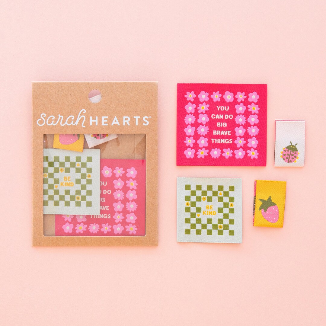 Sewing Labels Multipack: Joyful June Designs - Clothing & Quilt Tags - Etsy