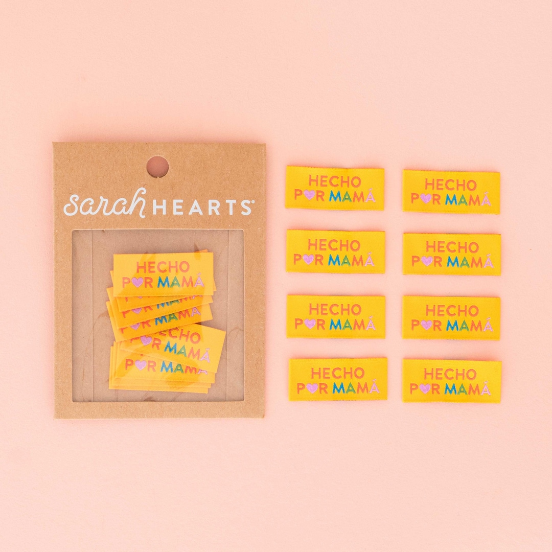 Hecho Por Mamá Sewing Labels - 8 Pack - Etsy Canada