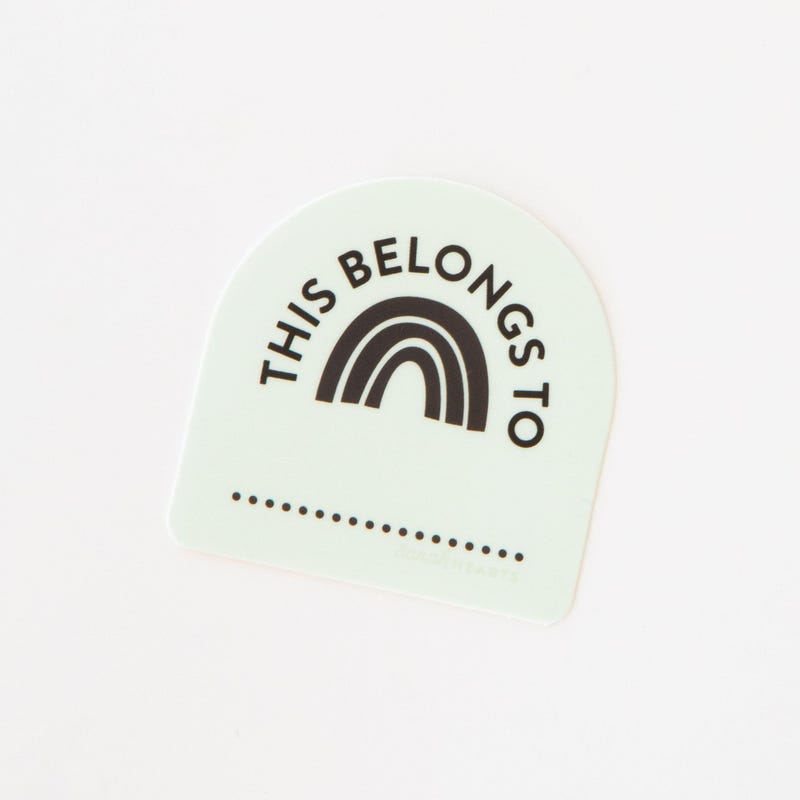 This Belongs to Stickers - Etsy