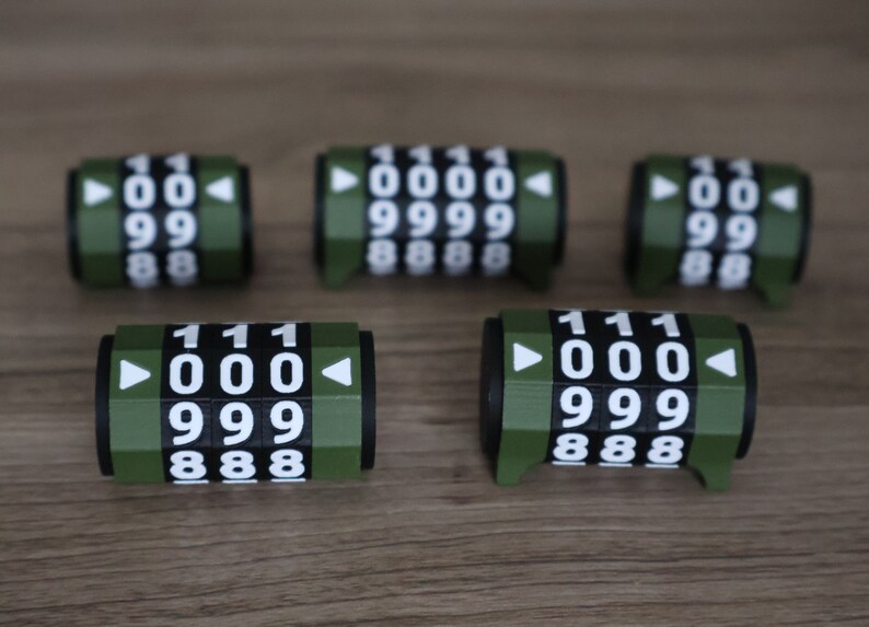 Life Counter / HP Tracker With a Clicky Feel and Sound for Tabletop ...