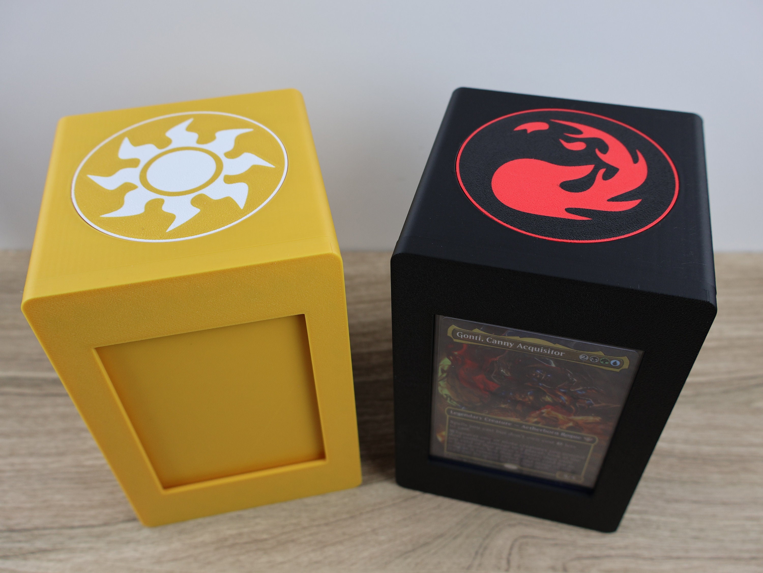 Commander Deck Box With Token Tray and Life Tracker MTG TCG Magic the ...