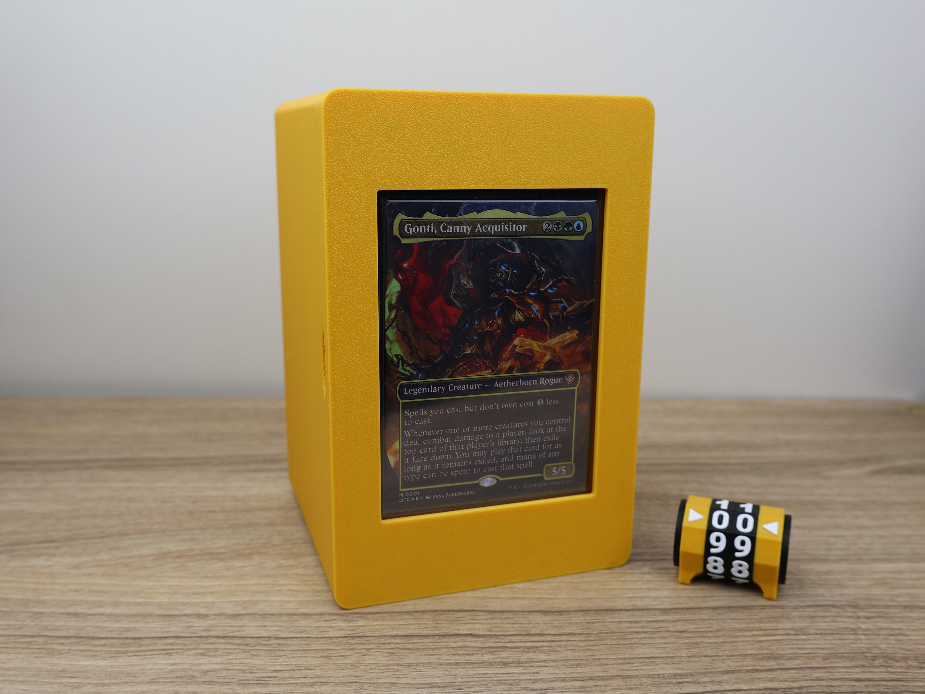 Commander Deck Box With Token Tray and Life Tracker MTG TCG Magic the ...